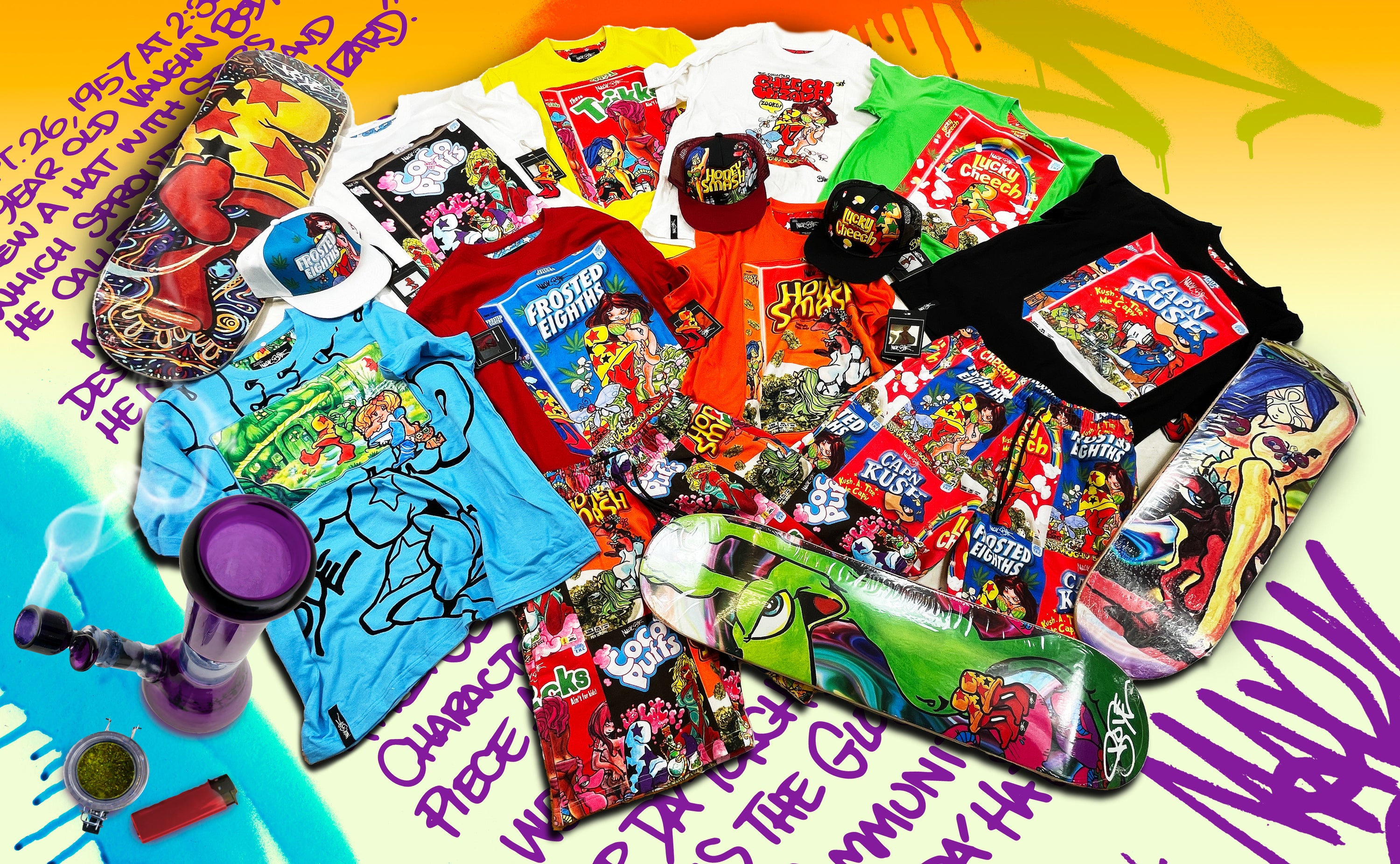 Mark Bodē - American Graffiti Artist, Illustrator and Writer